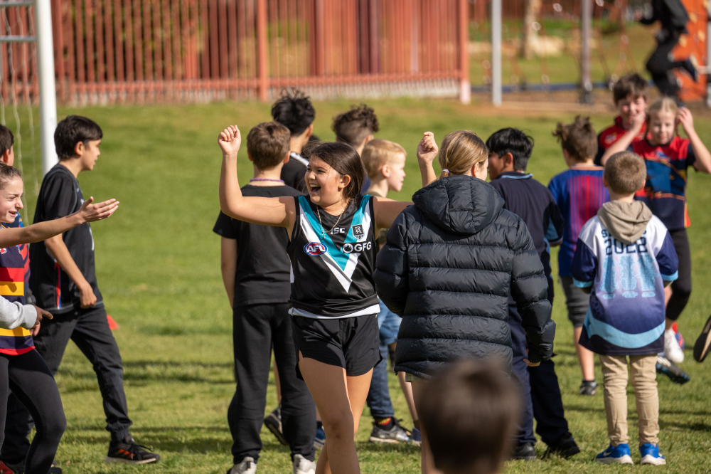 Staff V Students Soccer - Blakeview Primary School