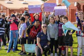 Staff V Students Soccer - Blakeview Primary School